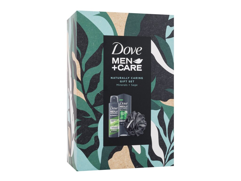 Dove Men + Care Naturally Caring Gift Set 150ml Antiperspirant Men Care ...
